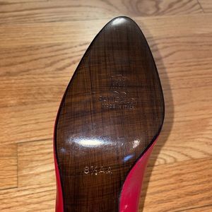 Pancaldi | Shoes | Vintage Red Pancaldi Heels Brand New Never Worn ...